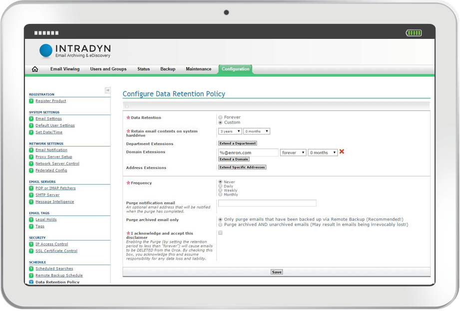 Intradyn | Email Archiving for Small to Medium Size Businesses